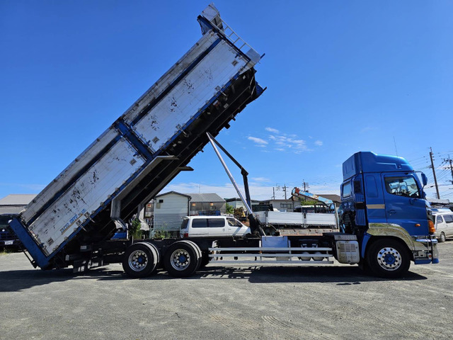 中古車 日野 プロフィア ダンプ 新明和製土砂禁ダンプ 積載量 中古車 日野 プロフィア ダンプ 新明和製土砂禁ダンプ 積載量
