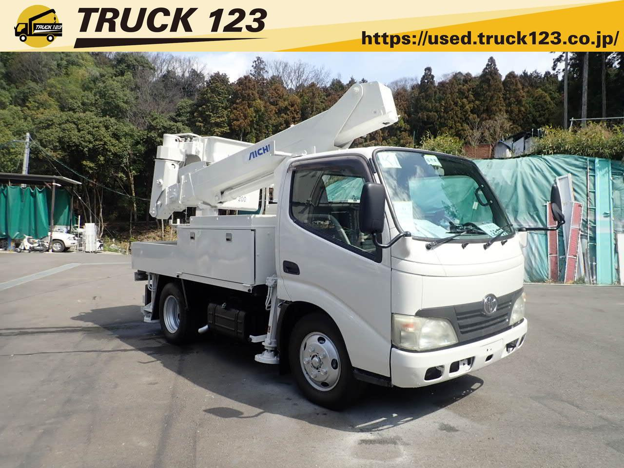中古車 トヨタ トヨエース 高所作業車 H20 アイチSK10B 9.7m 検付 の中古車詳細 (144,575km, ホワイト, 大阪府, 272.8万円) | 中古車情報・中古車検索なら ...