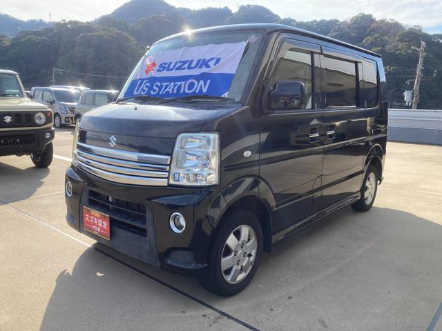 中古車 スズキ エブリイワゴン PZターボ DA64W 5型 の中古車詳細 (87,000km, クロ, 和歌山県, 48万円) | 中古車情報・中古車検索なら【車選びドットコム（車選び.com）】