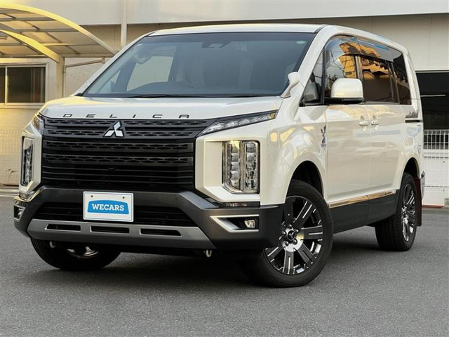 中古車 三菱 デリカD:5 2.2 ジャスパー 4WD の中古車詳細 (25,500km, ウォームホワイトパール/アイガーグレーM, 栃木県 ...